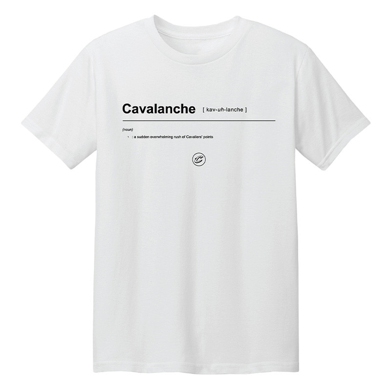 Cavalanche Definition Tee | Center Court, the official Cavs Team Shop