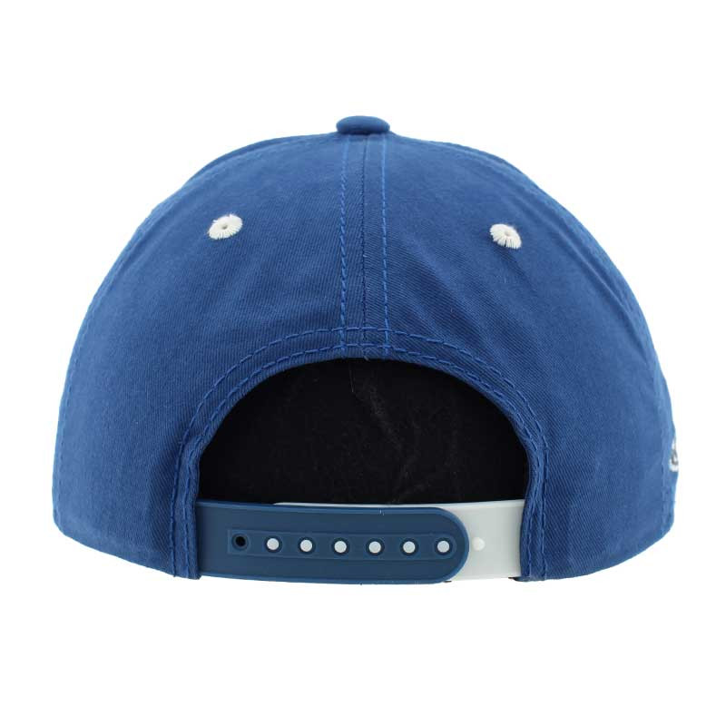 Lake Blue Script Snapback | Center Ice, the official Monsters Team Shop
