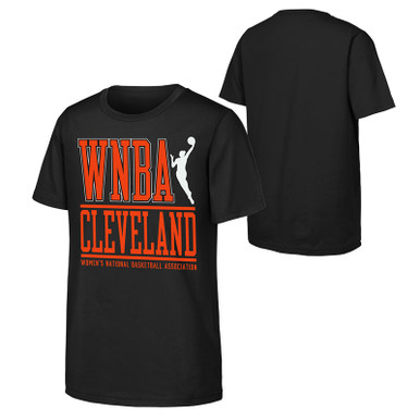Youth WNBA Stacked Tee | Center Court, the official Cavs Team Shop
