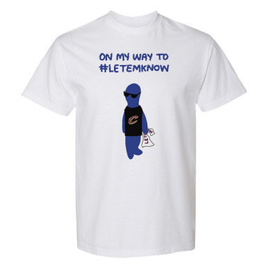Cavs x Little Blue Dood On My Way Tee | Center Court, the official Cavs ...