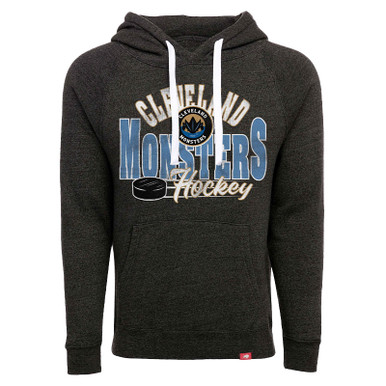 Gray Hockey Puck Hoodie | Center Ice, the official Monsters Team Shop