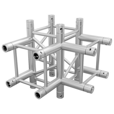 GLOBAL TRUSS SQ-4130 4-Way T-Junction | DJ Stands | DJ Truss | USATRUSS