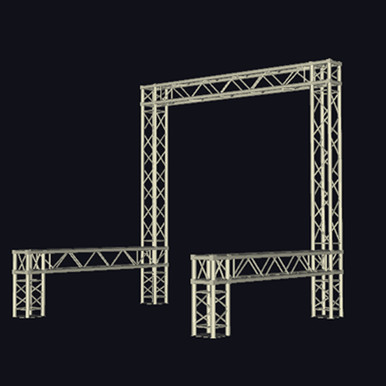 ProX XTP-E1010-2 10' x 10' Exhibition Stand Truss Package