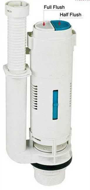 (B228) LAB Flush Valve (Arcadia) Dual Flush with C529b Lever B&Q ...