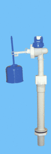 Wisa Bottom Inlet Telescopic Float Valve - FixTheBog