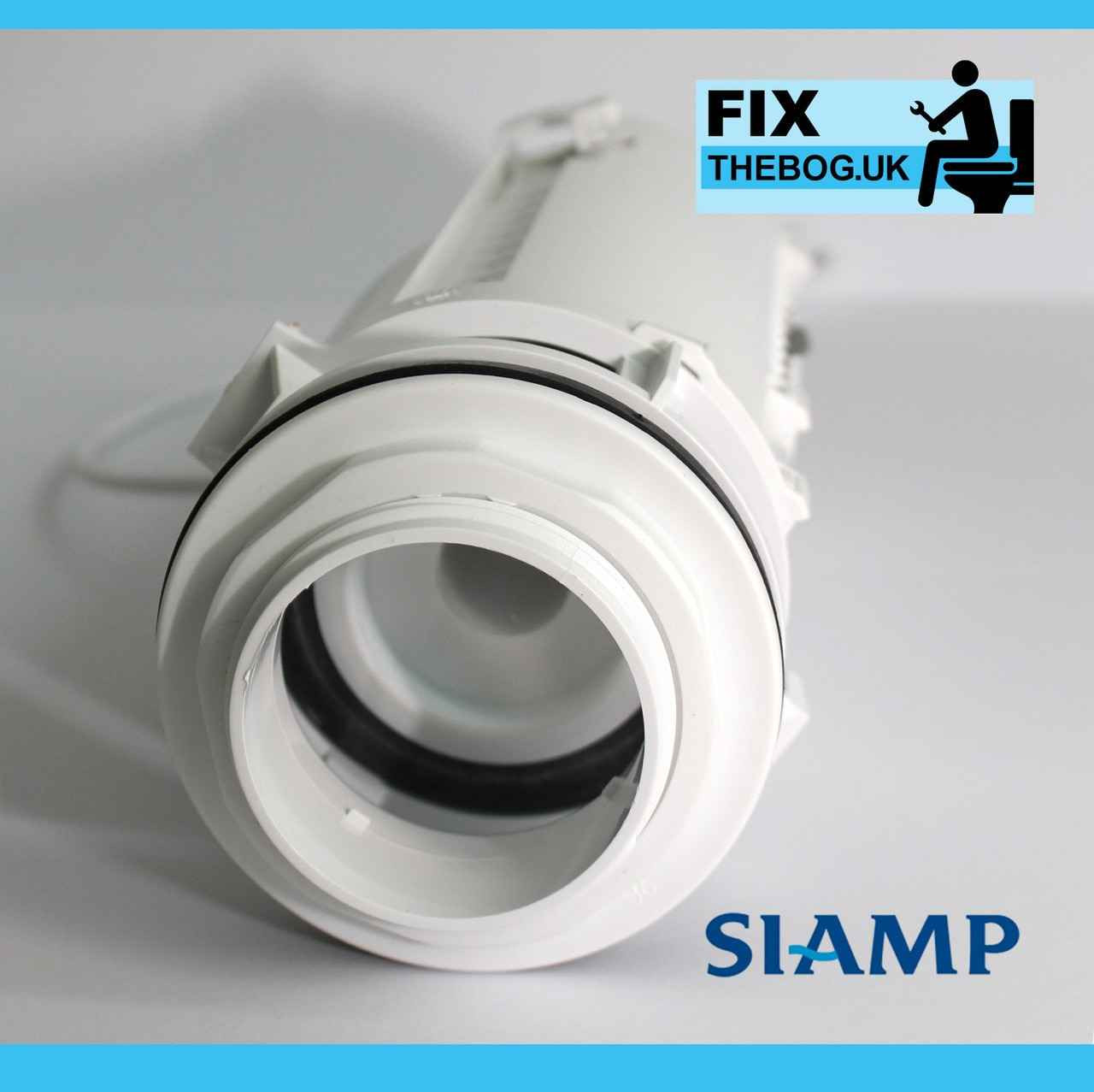 SIAMP Optima 50 Cable Dual-Flush Valve & Chrome Button 34495009 – 1½″/2 ...