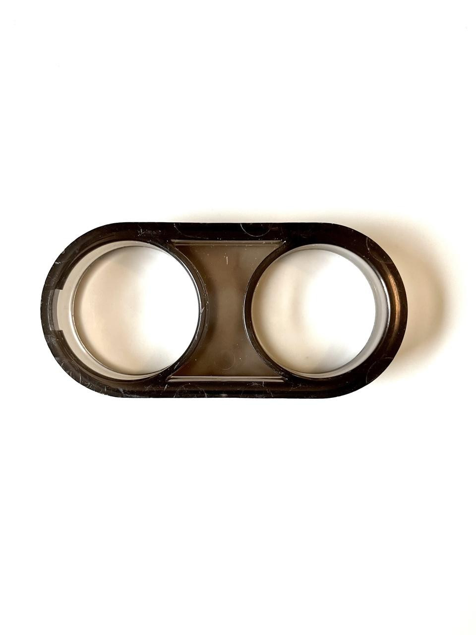 Aqualisa 215007 25mm shower hose retaining ring - smoke effect