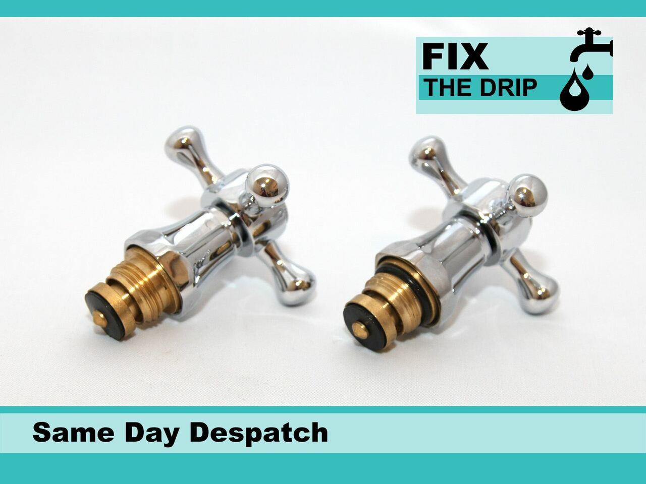 1/2" Inserts Cross Head Tap Reviver Conversion Replacement Kit great ...