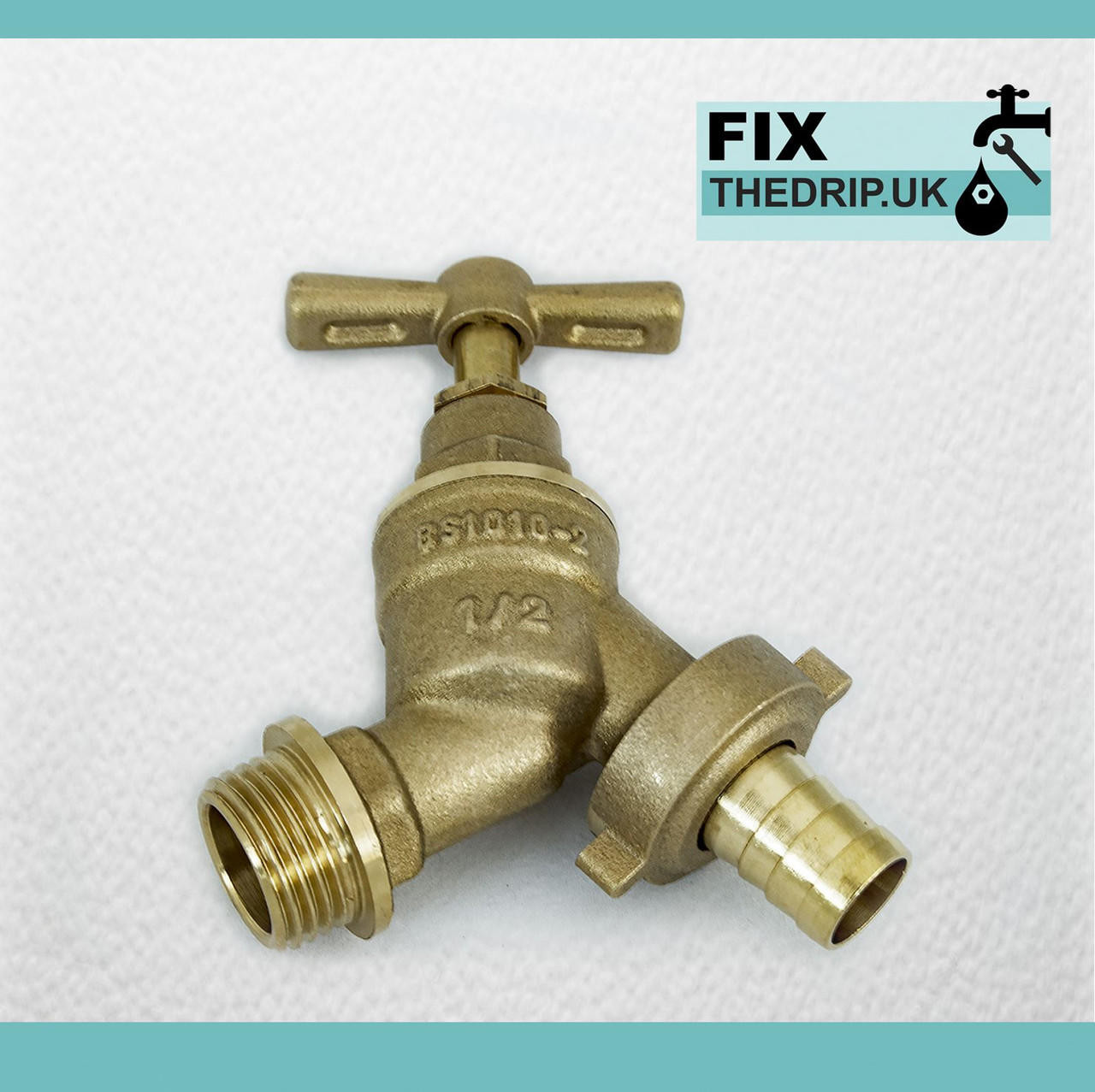 Outside Tap Kit With Back Plate Elbow and Accessories DCV - FixTheBog