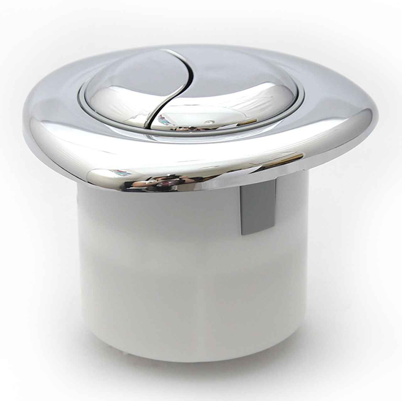 SIAMP Dual Flush Chrome plated button Pneumatic Value