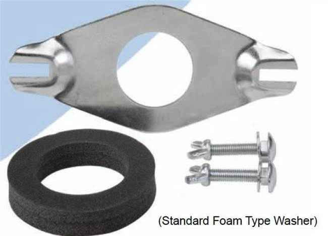 Close Coupling Kit Cranked Plate Bolts 1 1/2 Inch Outlet 1 1/2 Inch ...