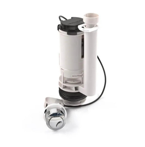 Fluidmaster PRO550LC Toilet Cistern Push Button Dual Flush Valve Syphon ...