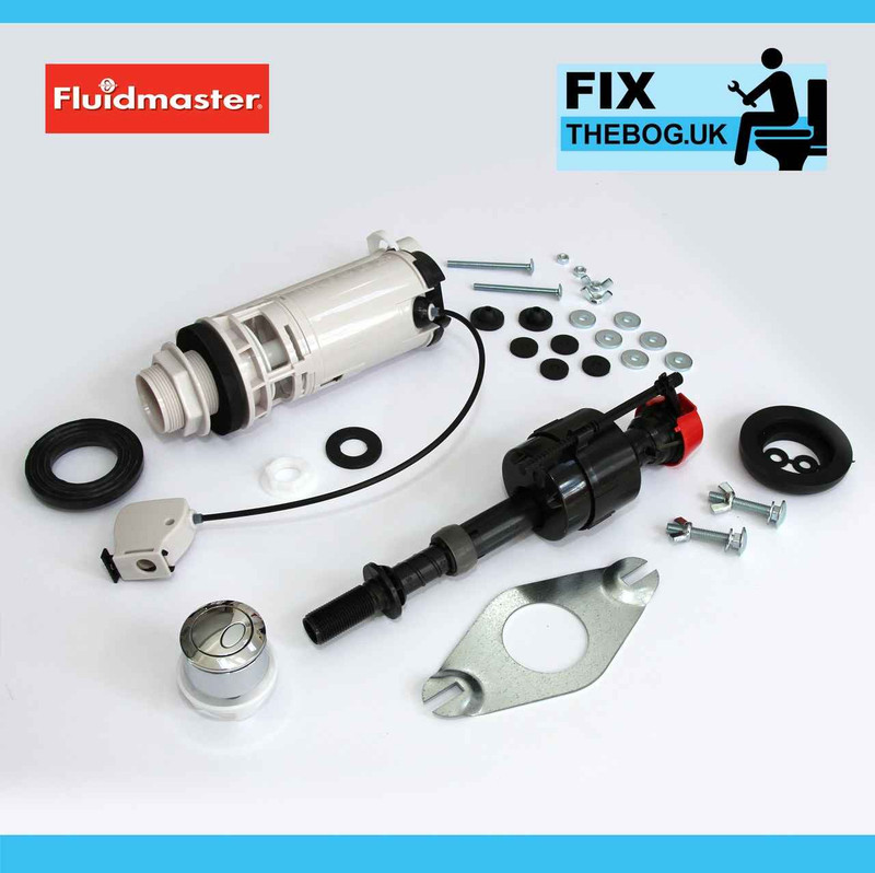 Fluidmaster Procp001 Universal Cistern Pack Repair Kit - DIY Toilet ...