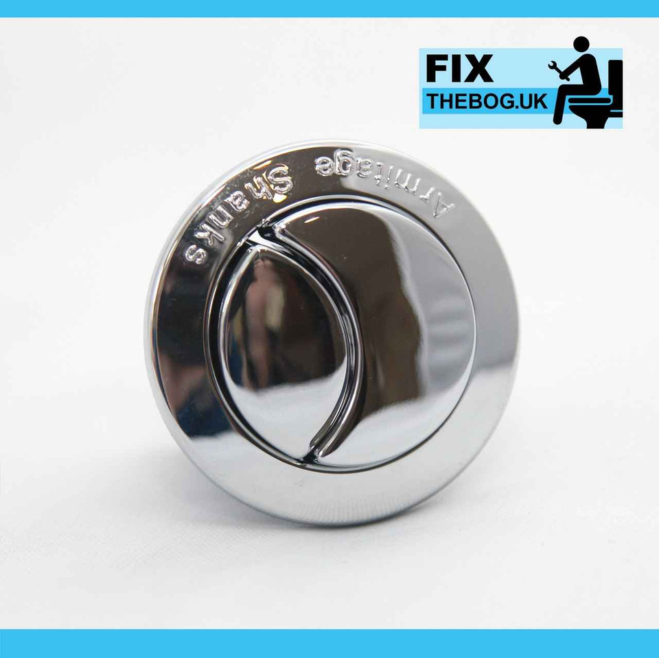 Armitage Shanks Crescent Dual Flush Push Button Chrome S4496AA Branded ...