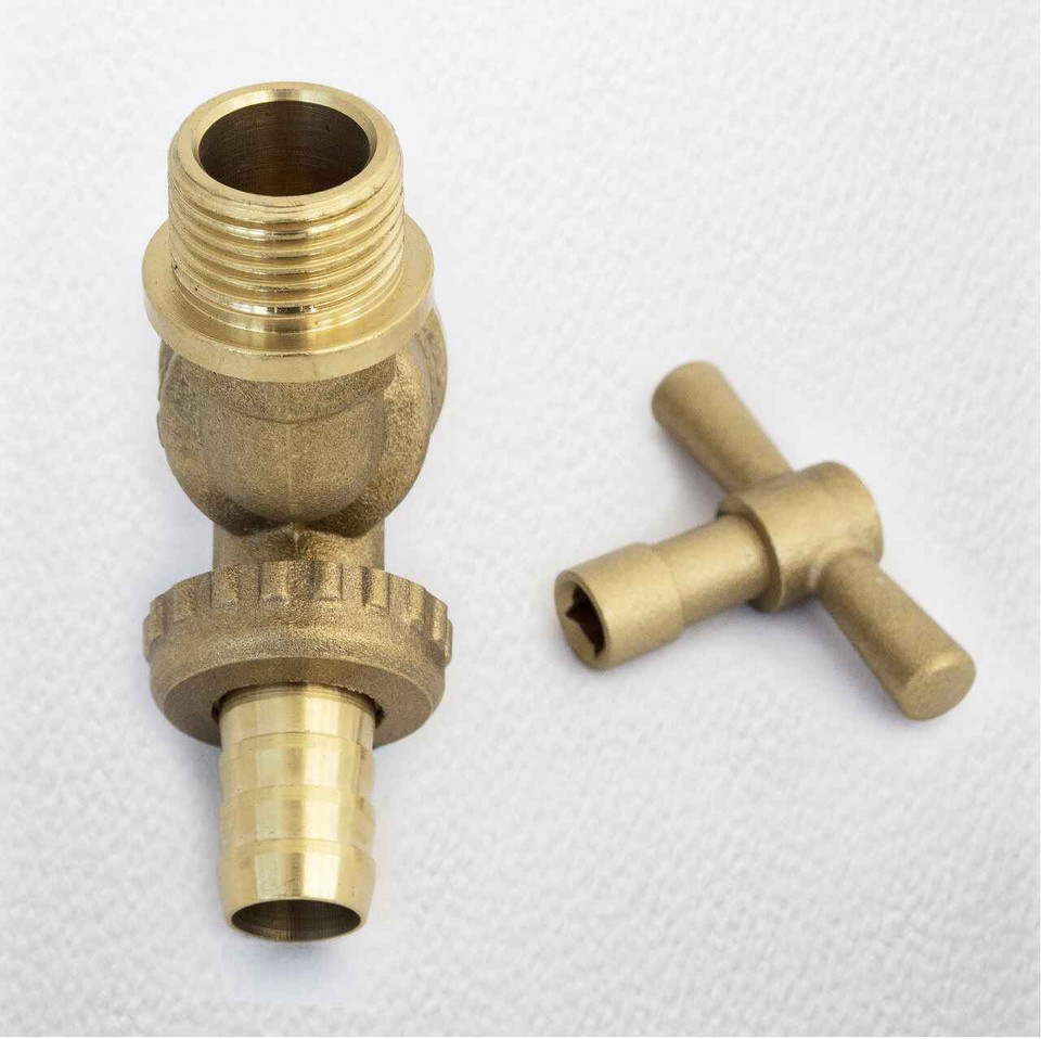 Lockshield 1/2 inch Hose Union Bib Tap Outside Garden Tap Secure ...