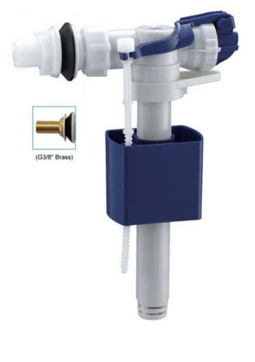 Lab A310 Side Inlet Valve with Brass Connection