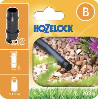 Hozelock 7031 End Plug 13mm (12 pack)