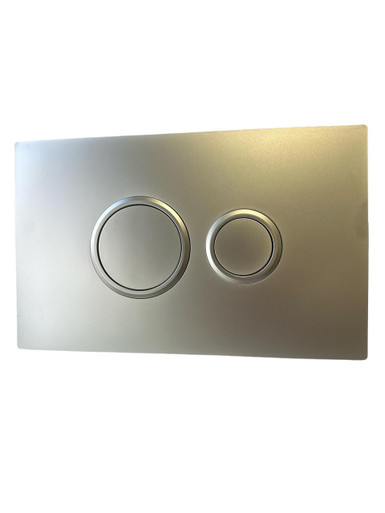 Fluidmaster Pneumatic Flush Plate Satin Finish 264X164mm 1000Z-034-P1