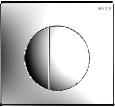 SIAMP MEDIA Chrome Flush Plate for BCM350, BCM790 & Intraslim B ...