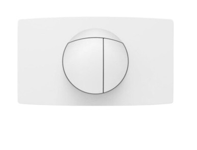 SANIT L-2V Dual-Flush Operating Plate – White (16.018.01.0000) for ...