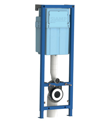 Siamp INGENIO Wall Fixing Tall 350 wide | Frame & Cistern Pack – 10002233