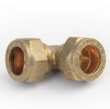 Ftd 15Mm Brass Compression Elbow Fitting - FixTheBog