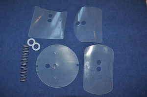 Macdee Plumbers Repair Kit Spring Washer 4 Diaphragm Sq Round Dshaped ...