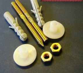Sottini E020067 Basin Fixation Set 14Cm Rag Bolts For Solid Walls