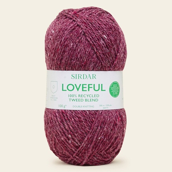 Sirdar Loveful Recycled Tweed - Urban Yarns
