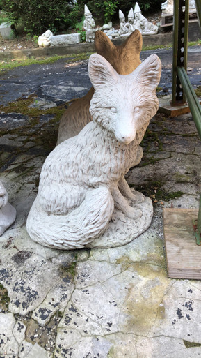 Lg Sitting Fox