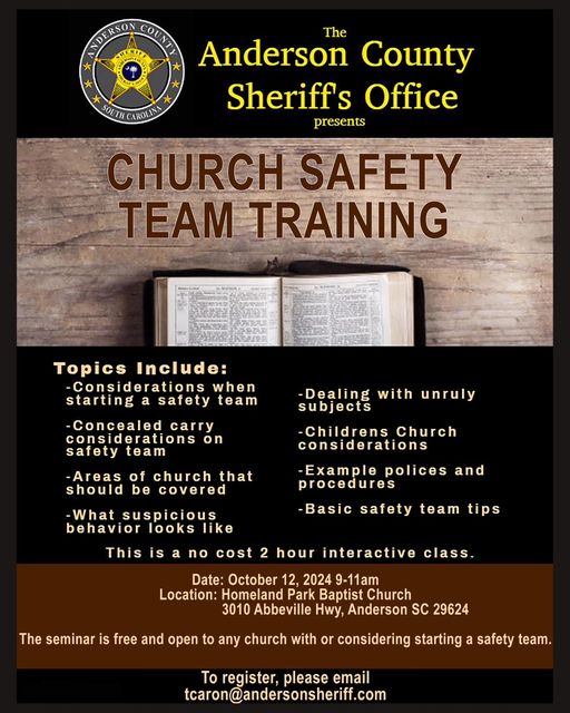 Church Safety Training - Broadway Technologies