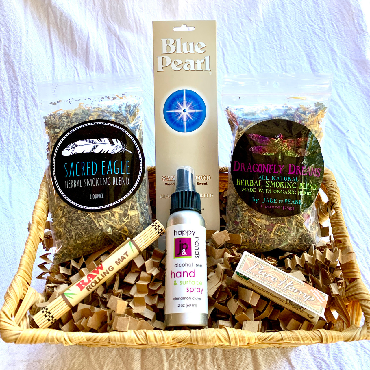 Gift Basket- Smoke Break - Jade and Pearl