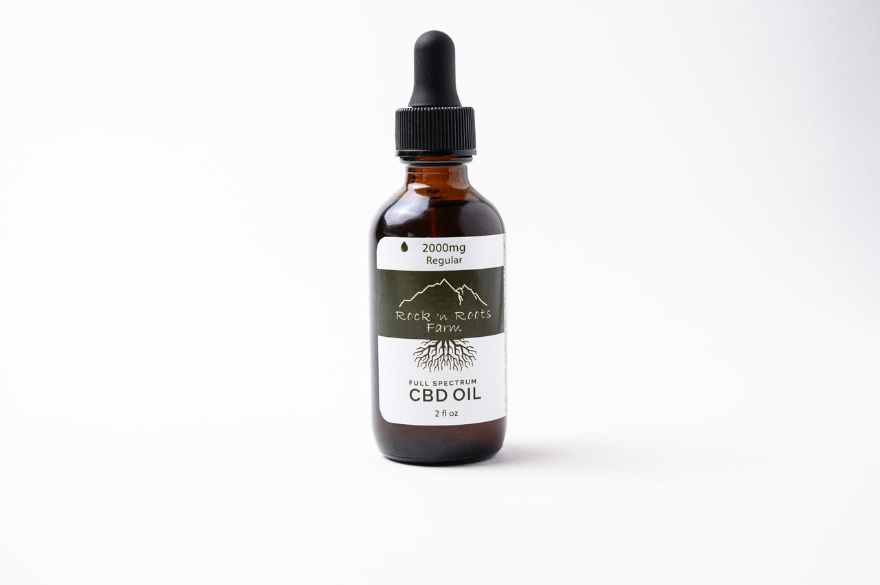 Rock n Roots 'Regular' Full Spectrum Extract 1800mg - Asheville Hemp Farms