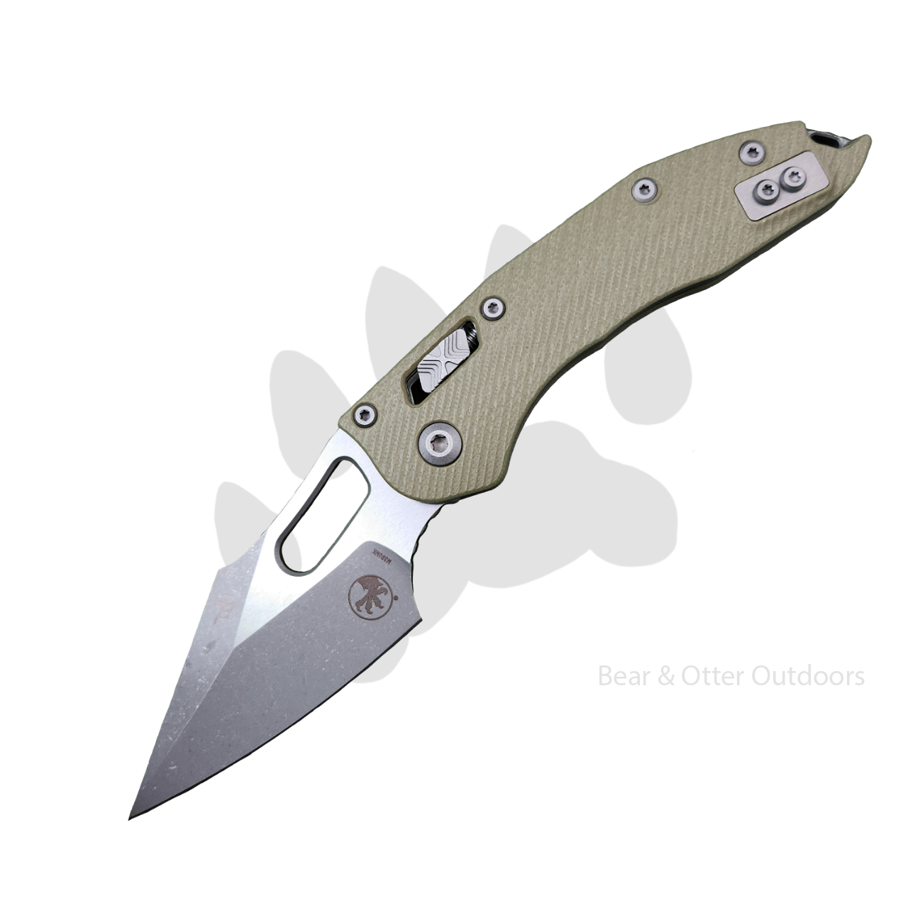 Microtech Ram Lok Stitch Apoc Std Od Green G 10
