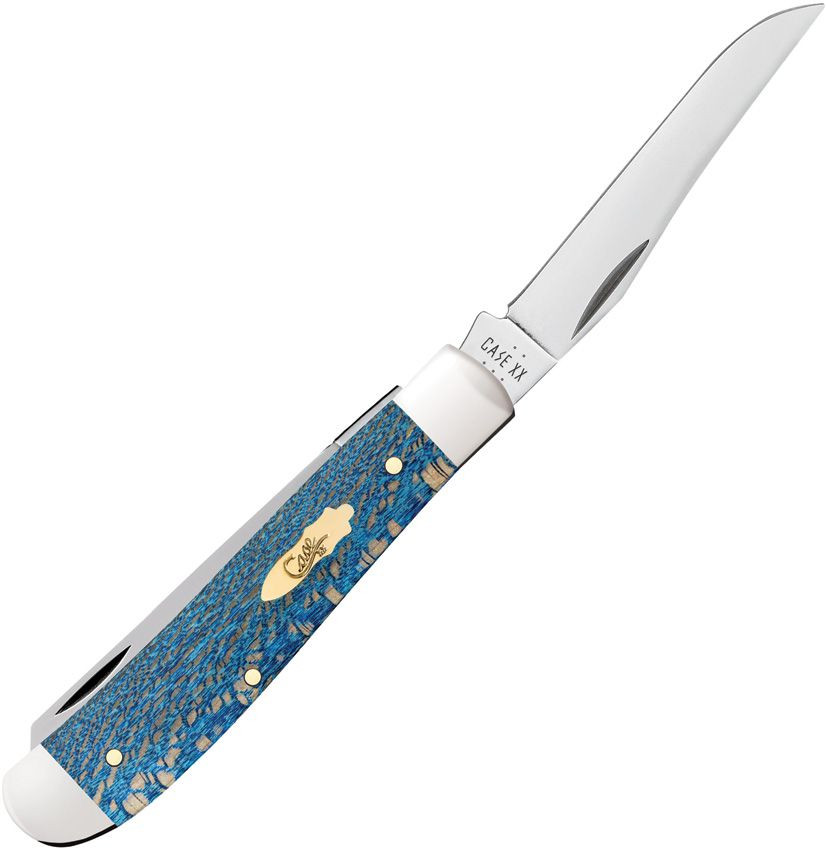 CASE TRAPPER MINI | BLUE SYCAMORE HANDLE