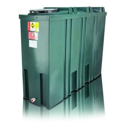1,300 litre Atlas Bunded Vertical Oil Tank - JDP
