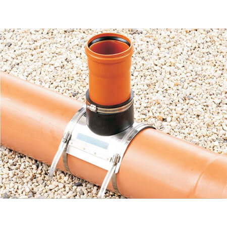 Mission Rubber T Flex Sewer Saddle 160mm - JDP