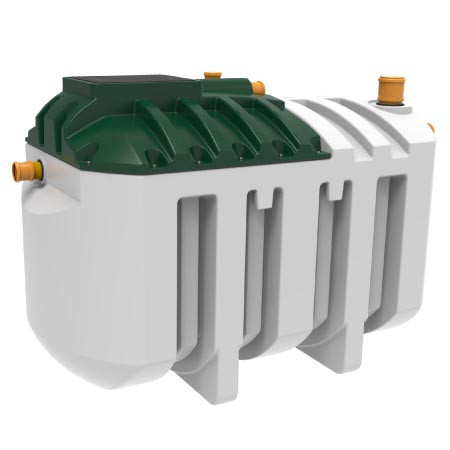 Klargester BioDisc BA-X (9 Person) Sewage Treatment Plant - JDP