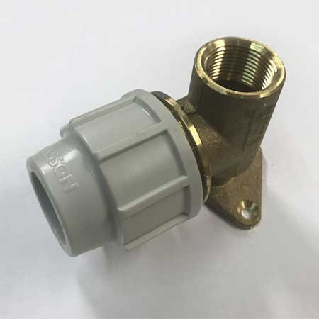 PLASSON Wall Plate Elbow - JDP
