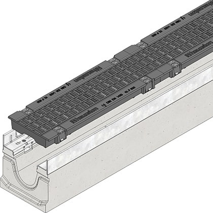 FASERFIX SUPER 100 DI Channel Drain F900 x 1m - JDP