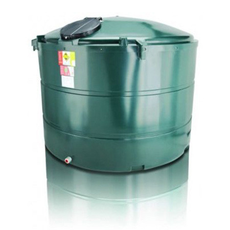 1,300 litre Atlas Bunded Vertical Oil Tank - JDP