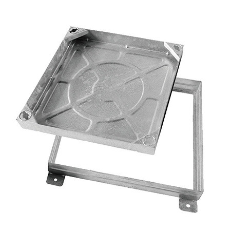 1220 x 675mm GMS Recessed 44tn GLVW 80mm Block Paving Cover - JDP