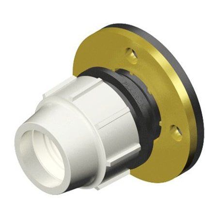 PLASSON MDPE Compression Flange Adaptor with Metal Flange - JDP