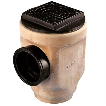 100mm Densleeve Clay Rainwater Gully - JDP