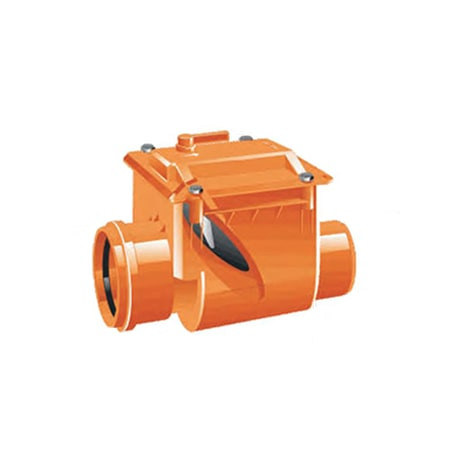 Mission Rubber DN150 Single Flap Inline NRV - JDP