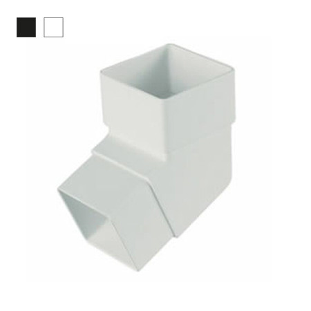 65mm Square Plastic Downpipes & Fittings - Guttering Systems - JDP