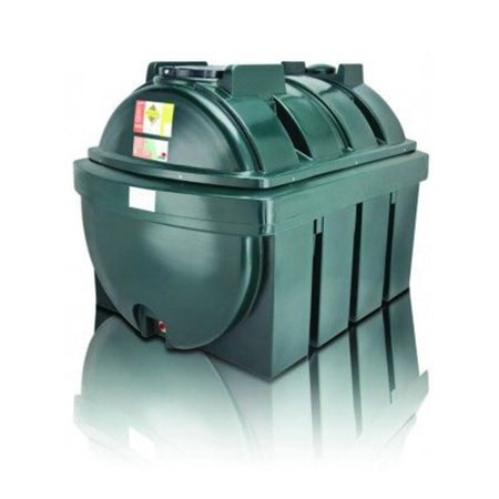 2,500 litre Atlas Bunded Horizontal Oil Tank - JDP