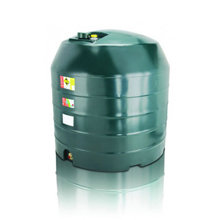 2,500 litre Atlas Single Skin Vertical Oil Tank - JDP