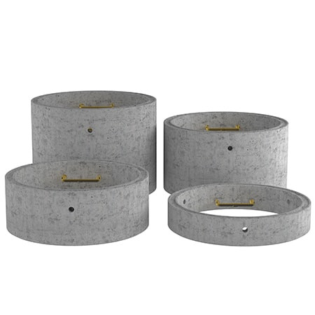 1200mm Concrete Manhole Chamber Rings - JDP