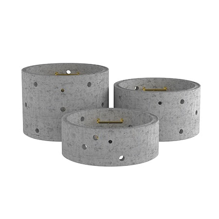 Concrete Soakaway Manhole Rings - JDP